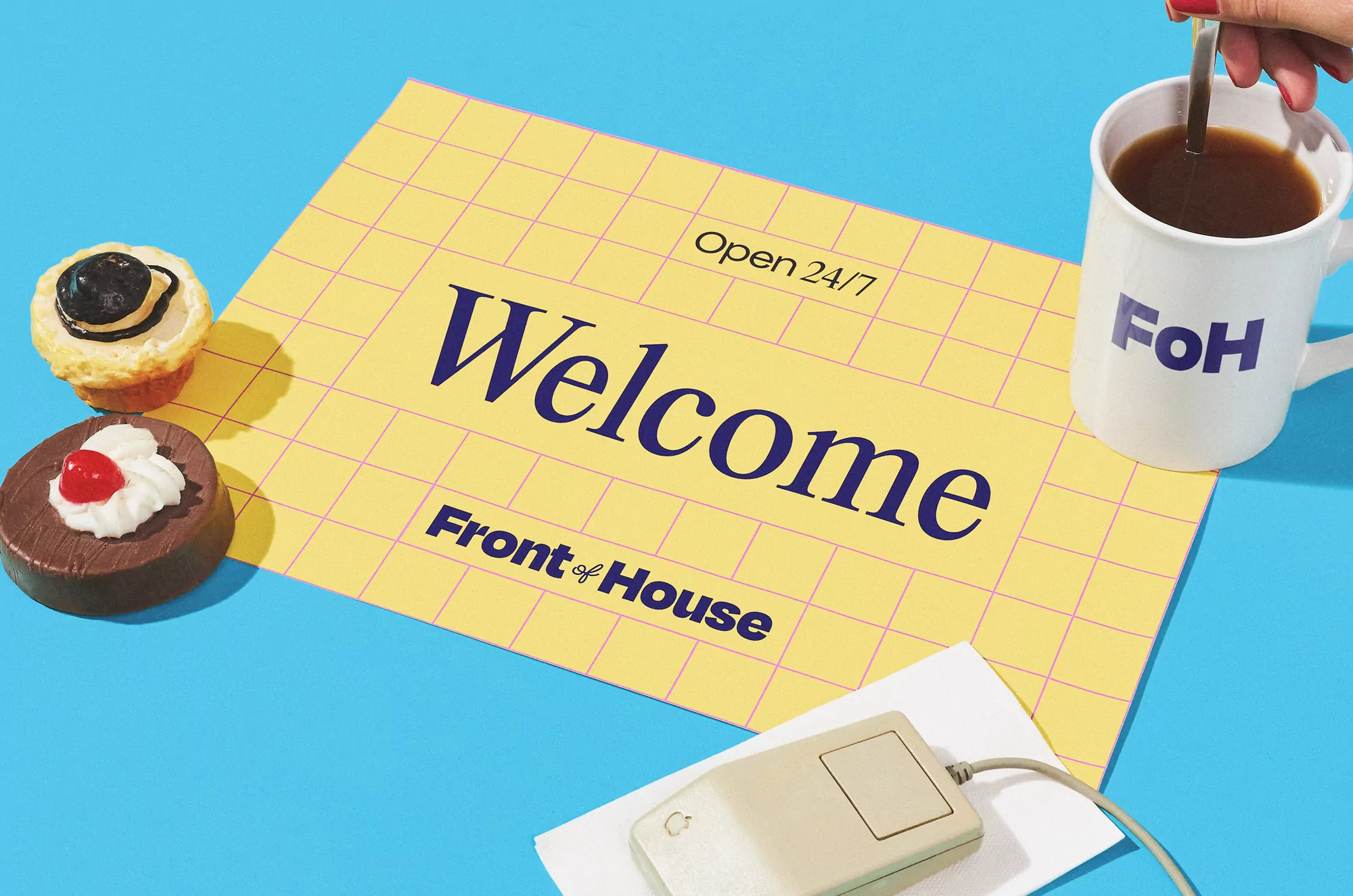 Front of House (FoH) Branding and Design | Saint Urbain