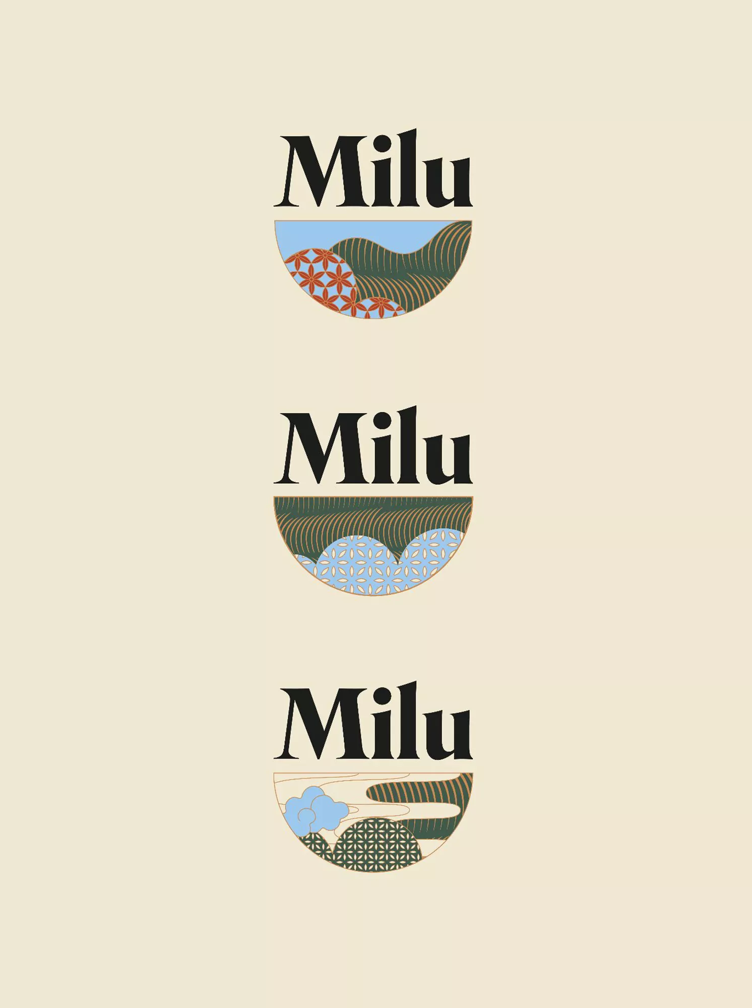 Milu Restaurant Visual Identity and Branding | Saint Urbain