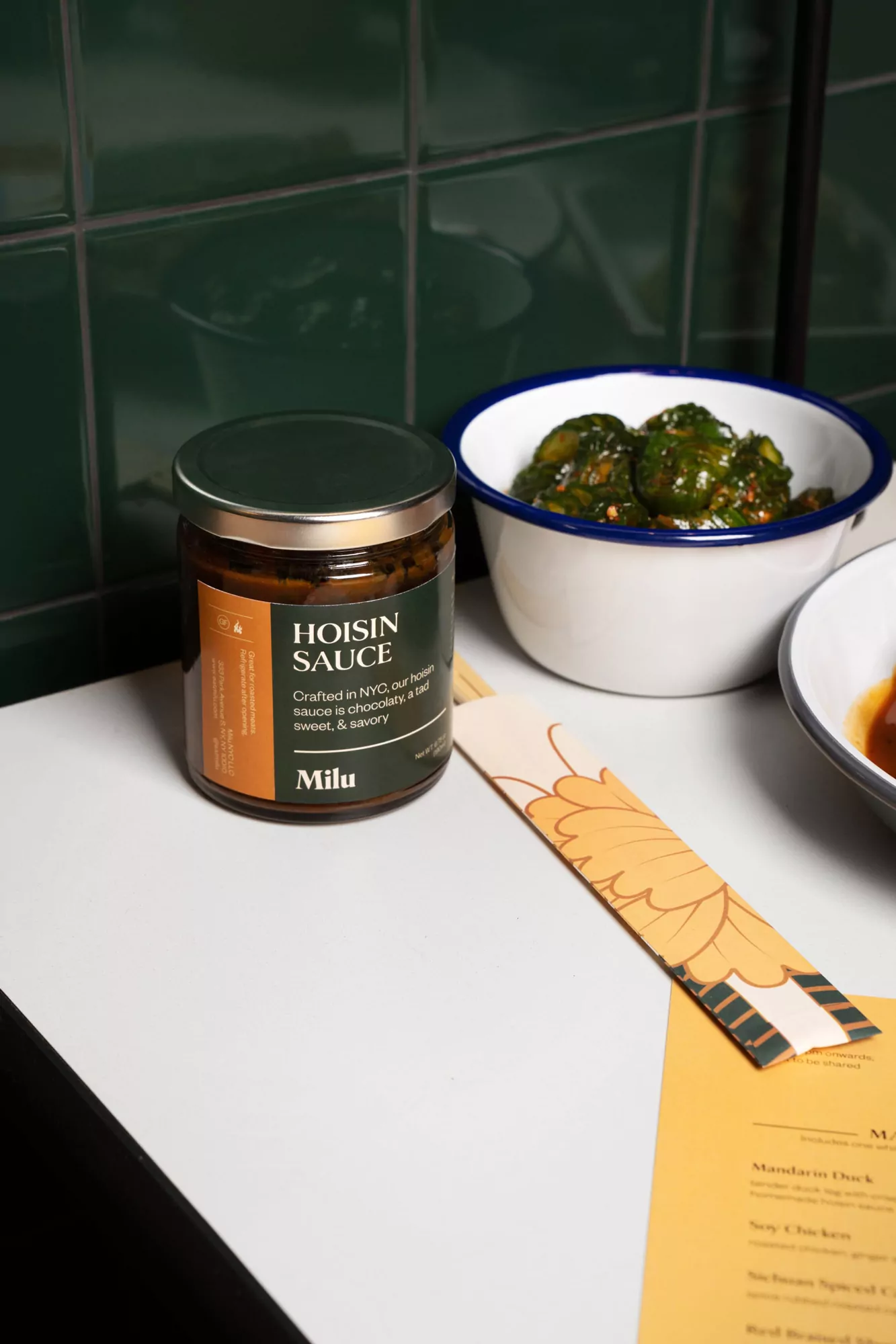 Milu Restaurant Visual Identity and Branding | Saint Urbain