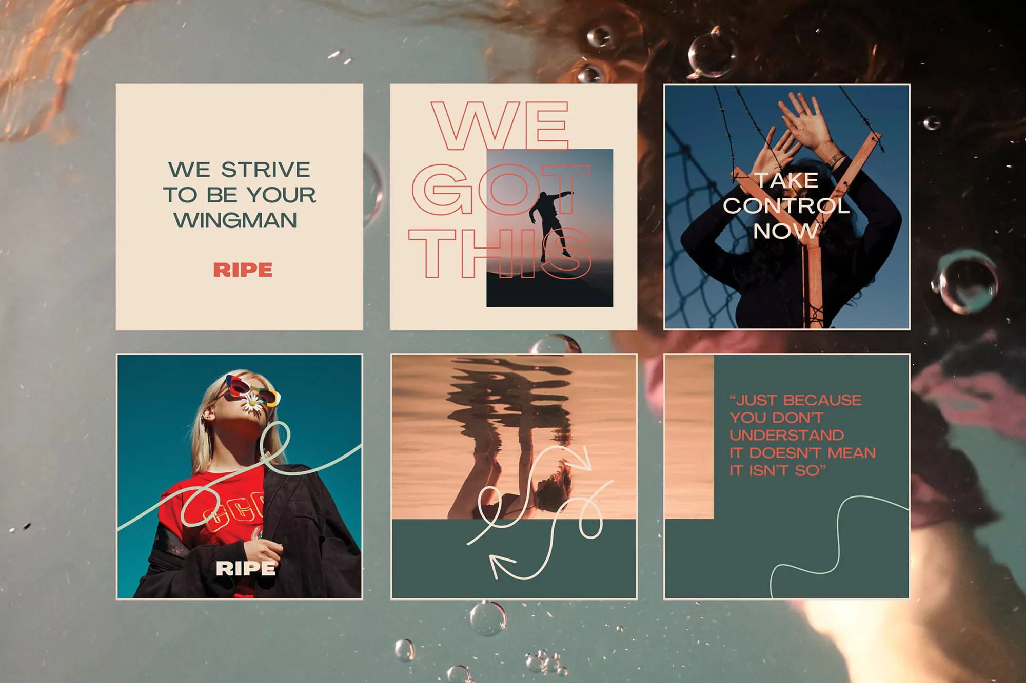 RIPE Brand Identity and Content Design | Saint Urbain
