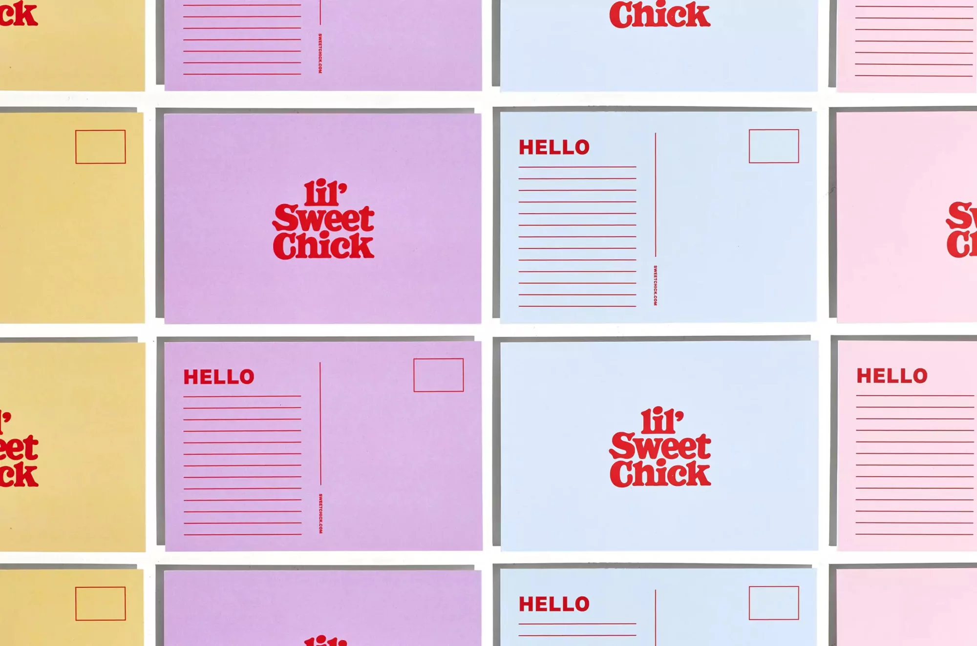 Sweet Chick Brand Identity & Graphic Design | Saint Urbain