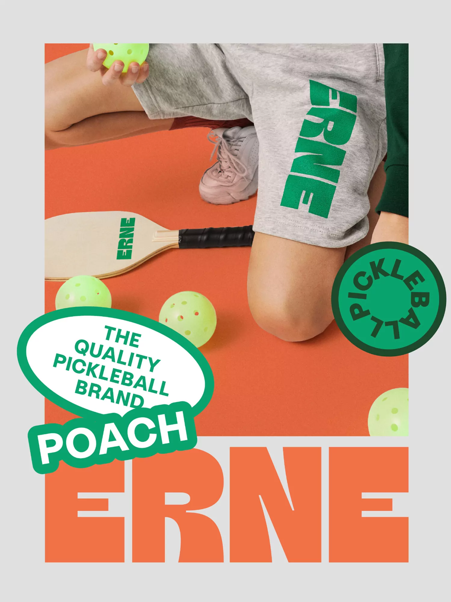 ERNE Pickleball Visual Identity and Branding | Saint Urbain
