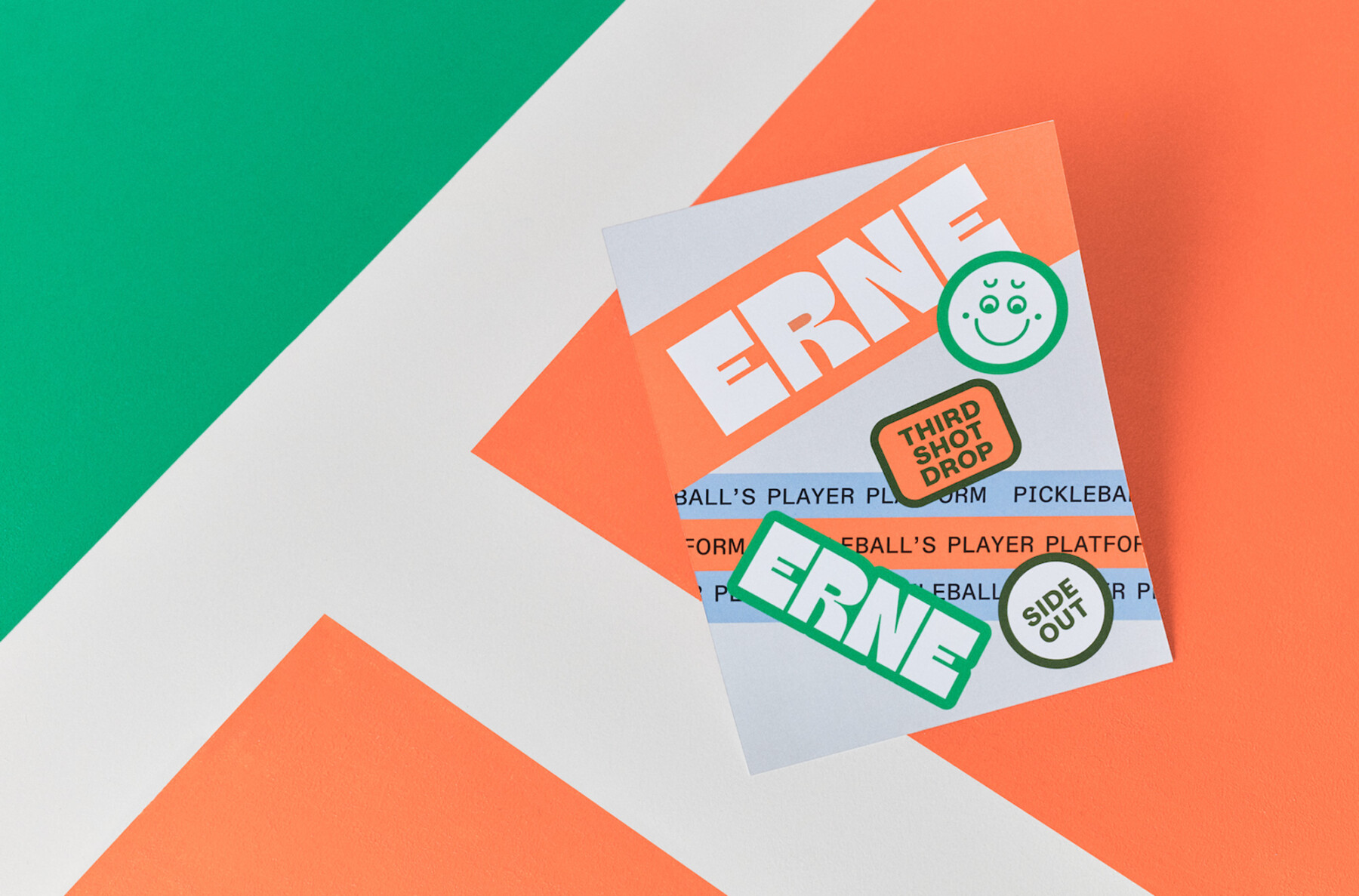 ERNE Pickleball Visual Identity and Branding | Saint Urbain