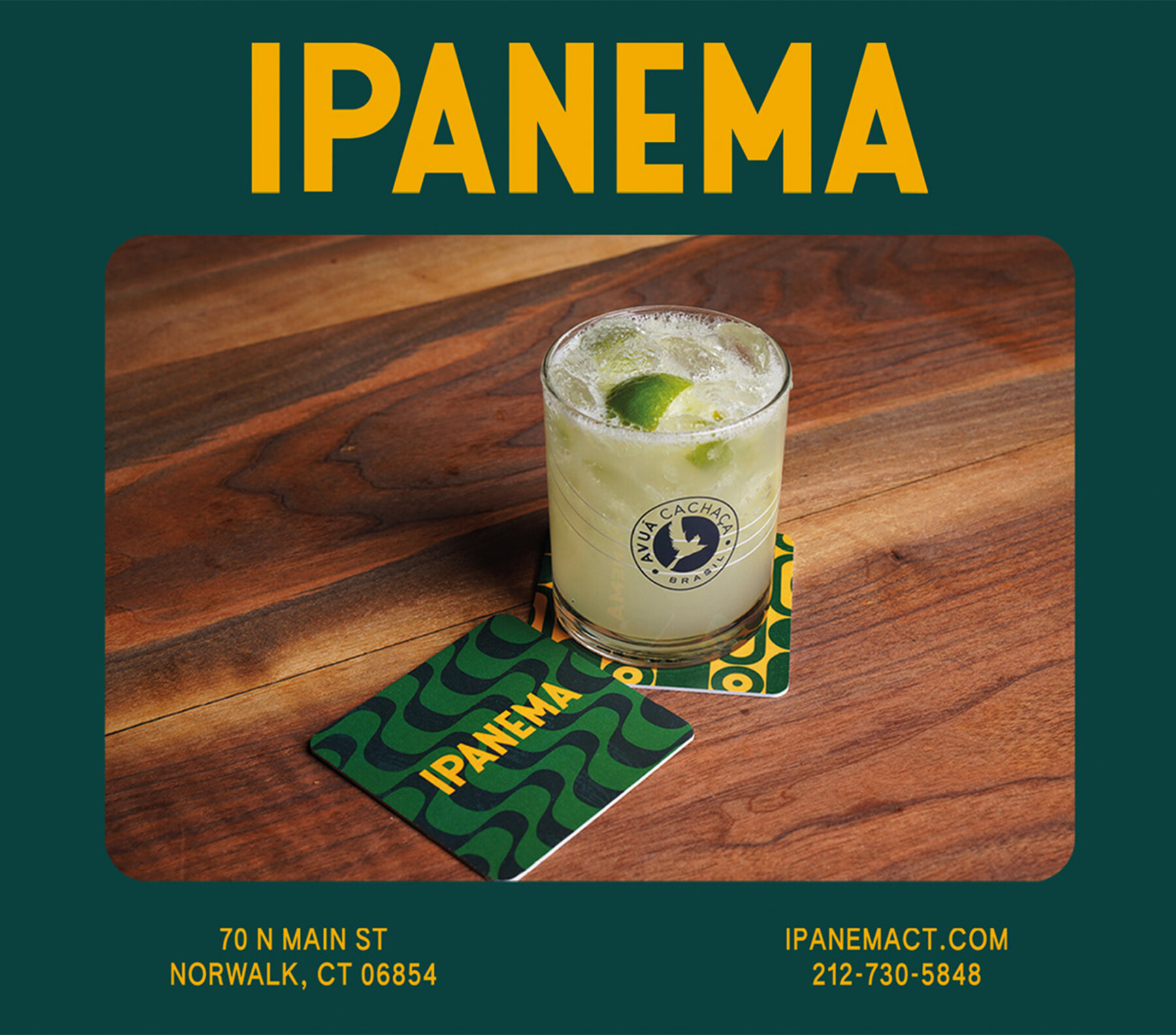 Ipanema NYC Rebranding and Design | Saint Urbain