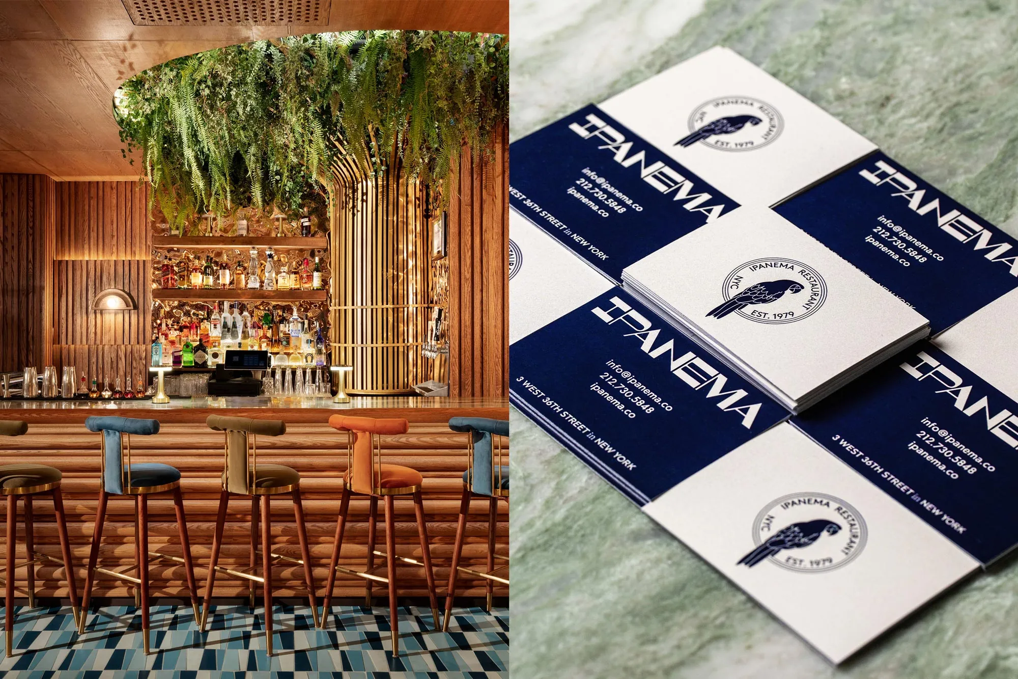 Ipanema Restaurant Brand Identity & Logo | Saint Urbain