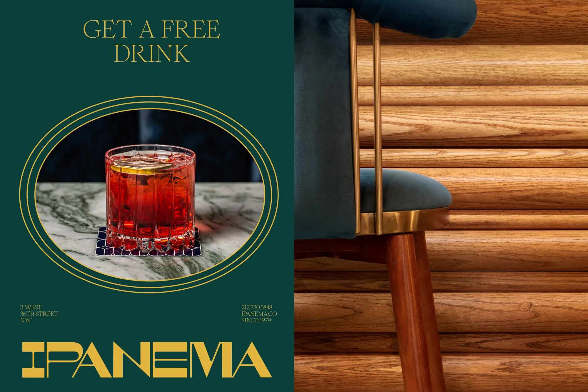 Ipanema Restaurant Brand Identity & Logo | Saint Urbain