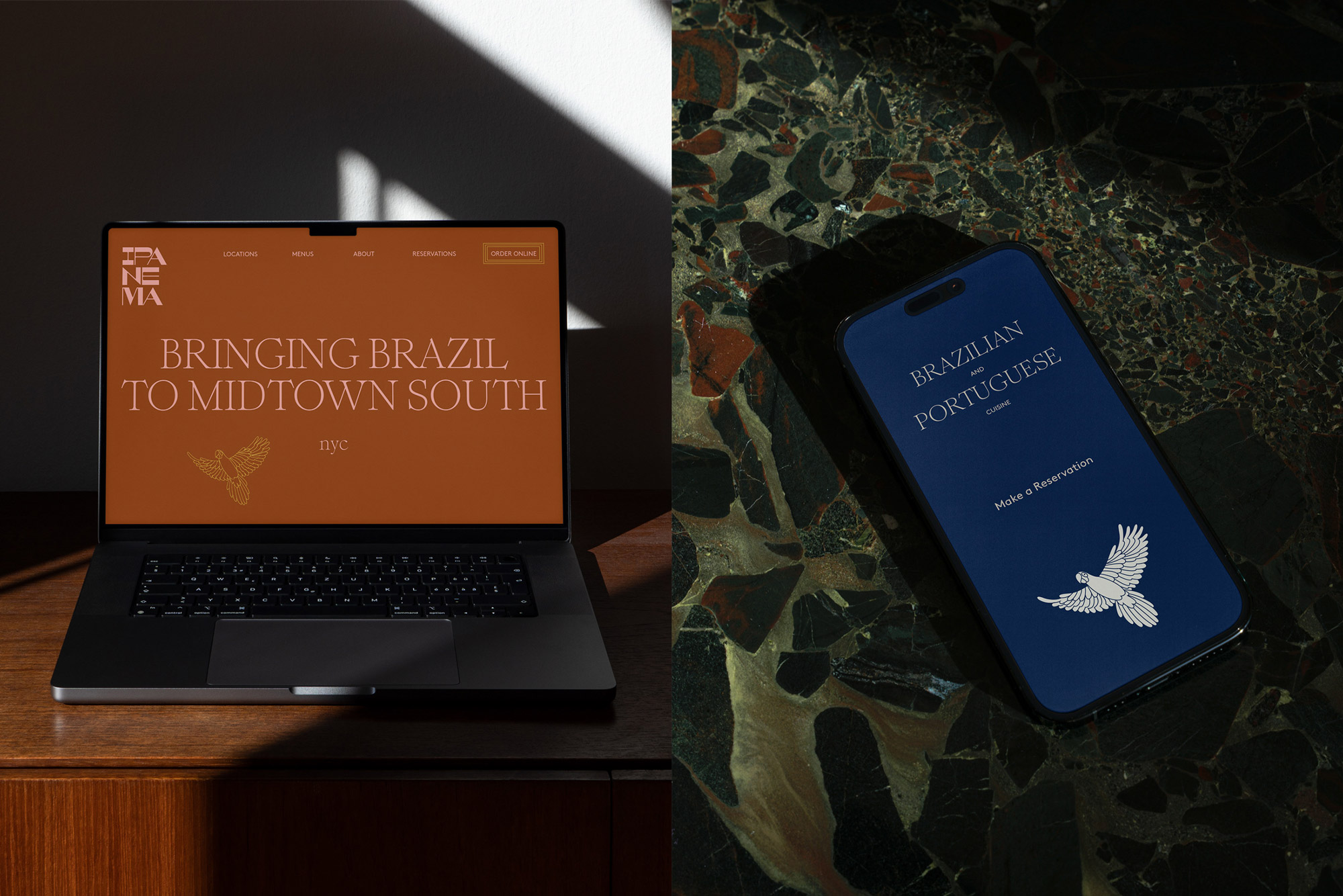 Ipanema Restaurant Brand Identity & Logo | Saint Urbain