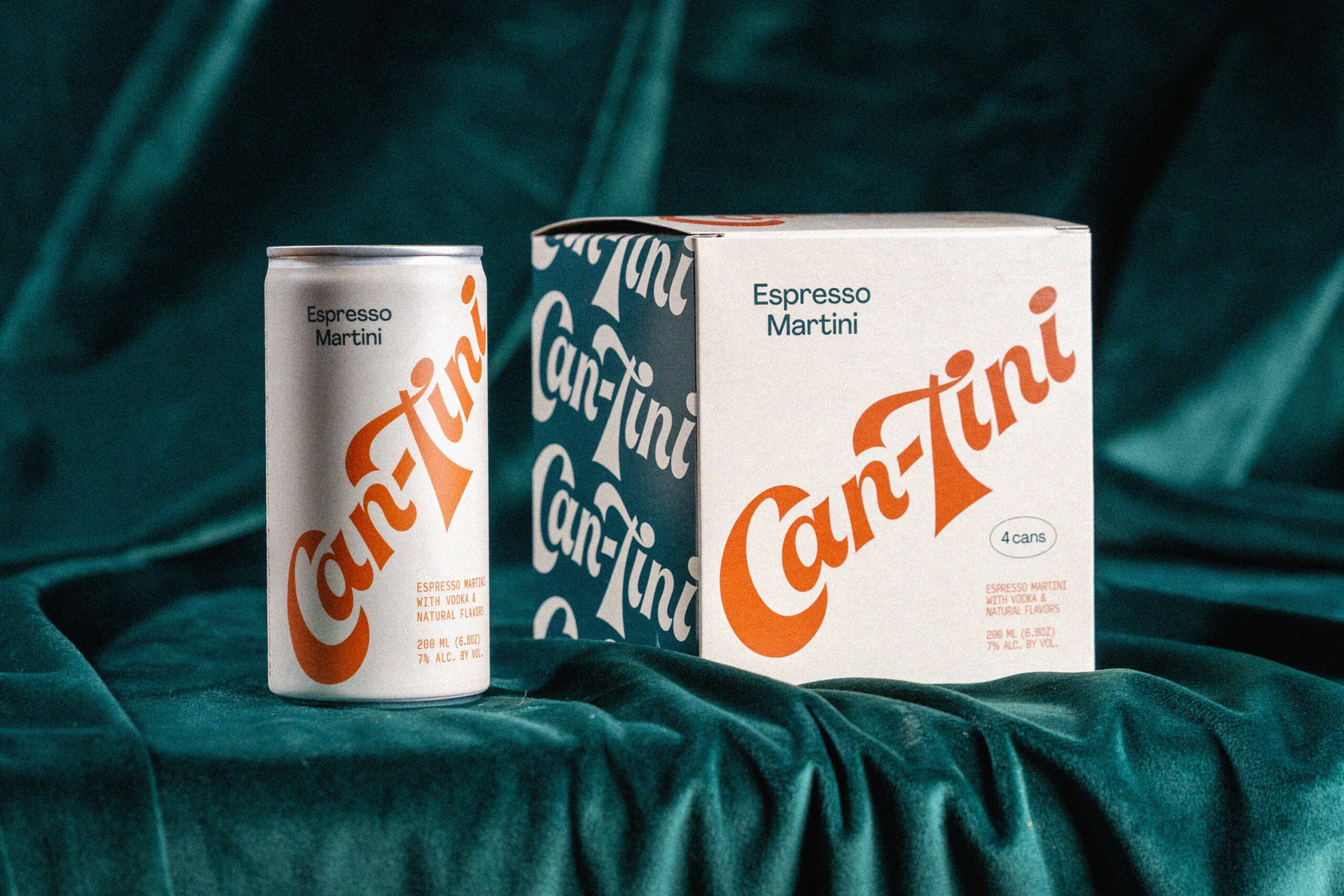 Can-Tini Retro Branding and Packaging | Saint Urbain