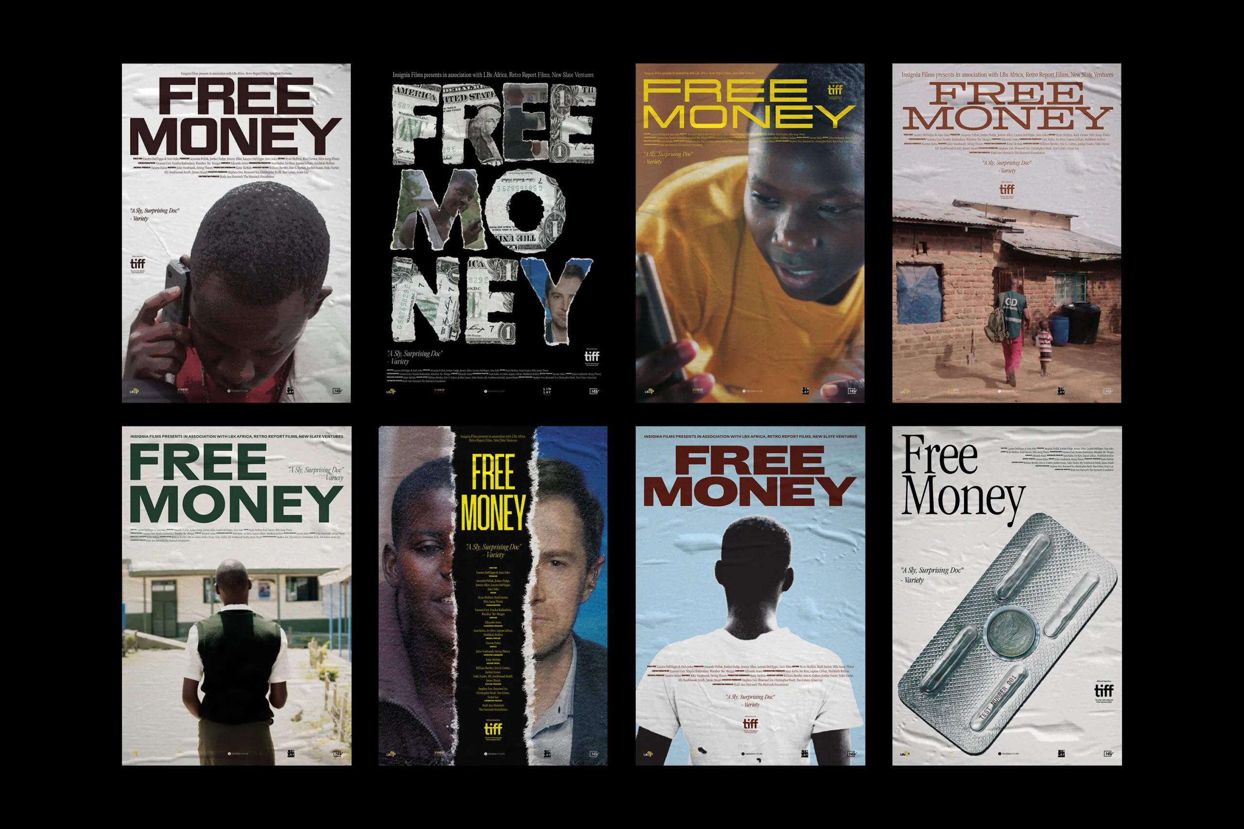 Free Money Film Poster Title Credits | Saint Urbain