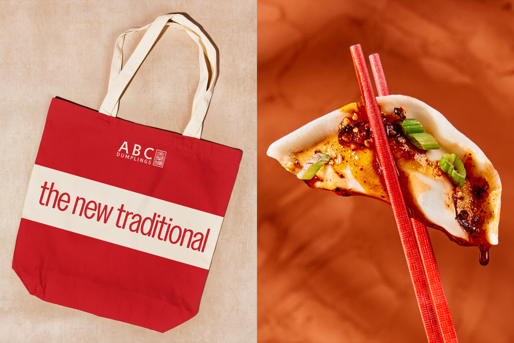 ABC Dumplings Brand Identity Packaging Design | Saint Urbain