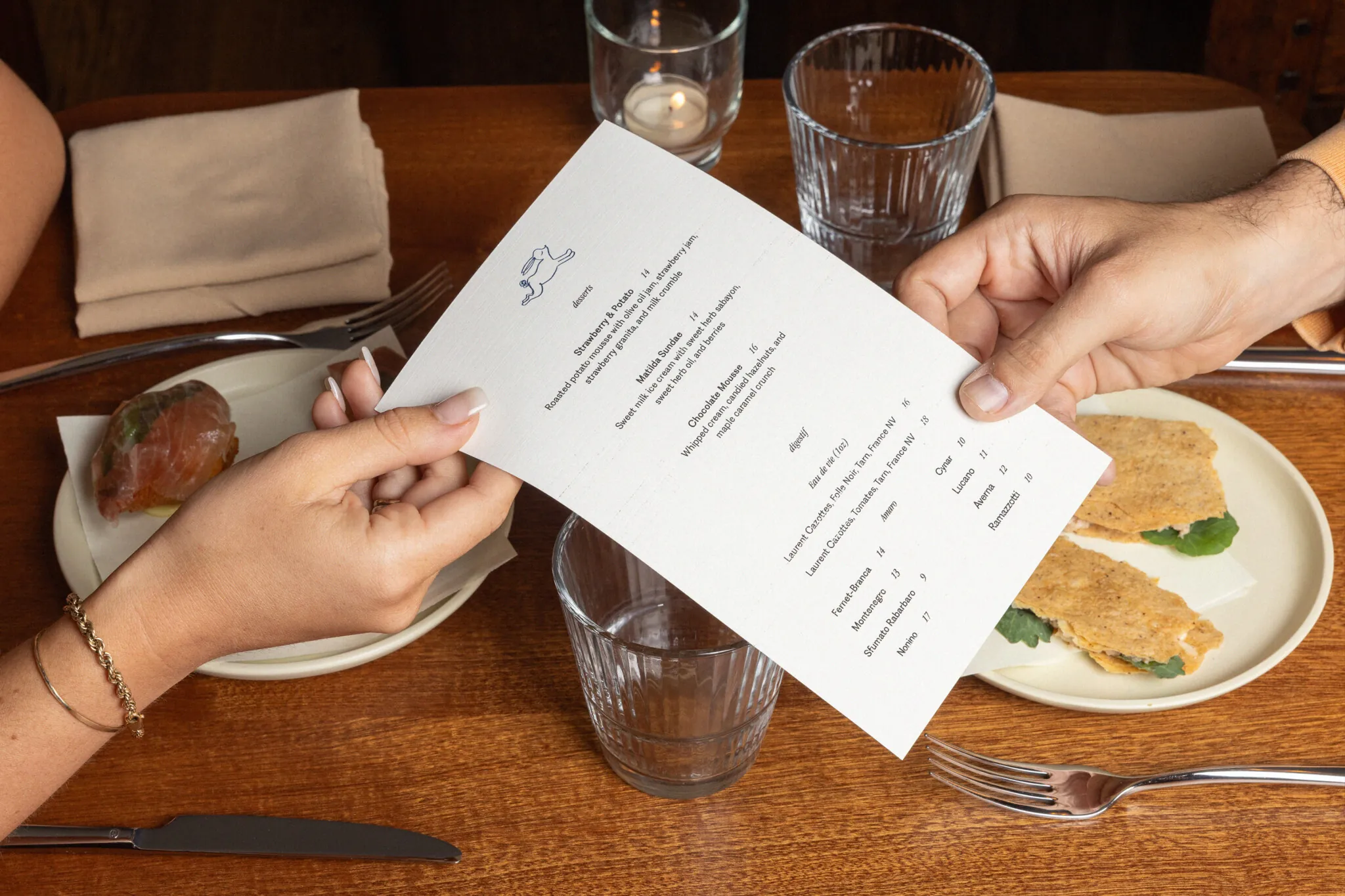 Matilda Restaurant Catskills Branding Design | Saint Urbain