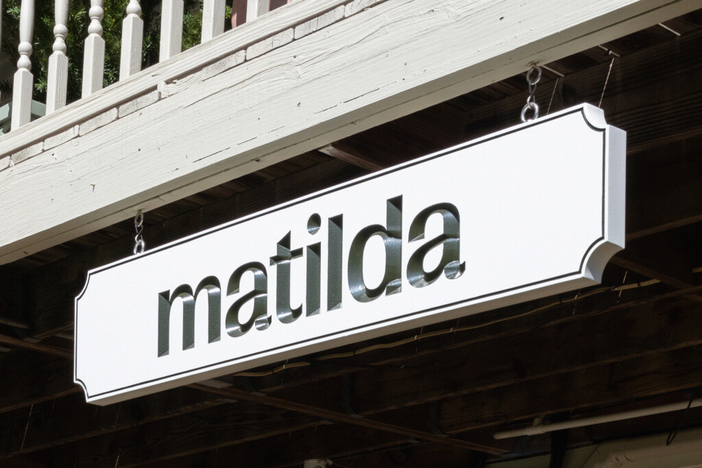Matilda Restaurant Catskills Branding Design | Saint Urbain