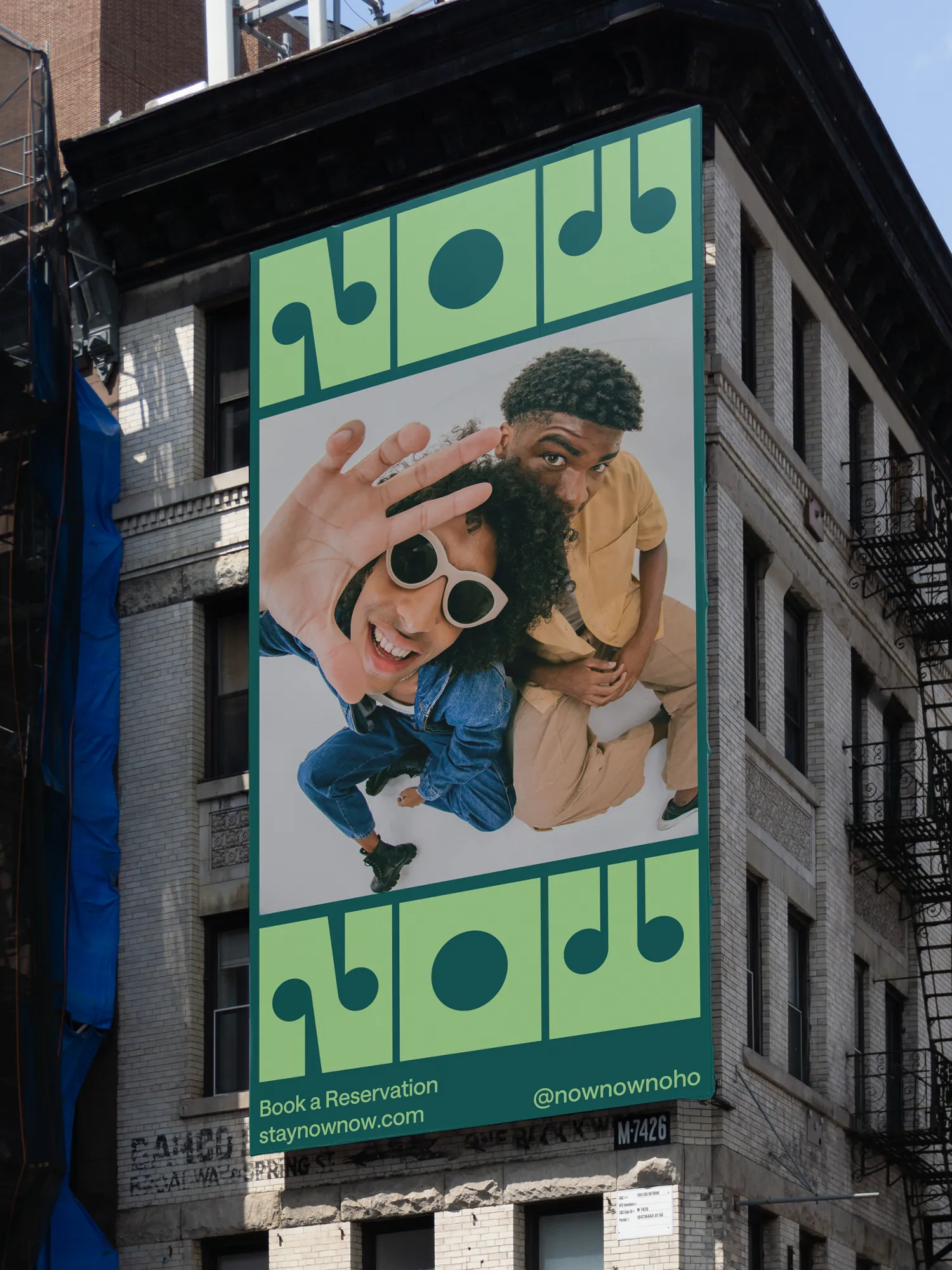 Now Now Hotel Brand Identity | Saint-Urbain