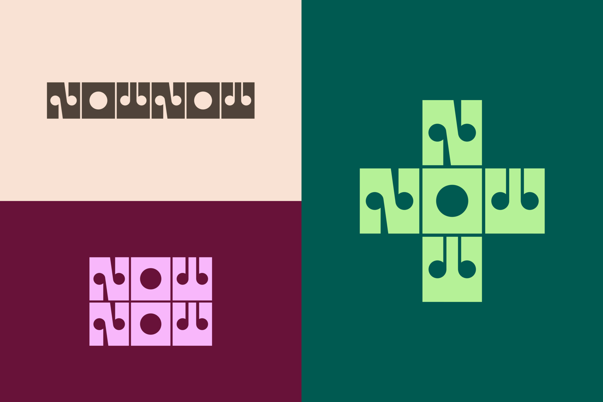 Now Now Hotel Brand Identity | Saint-Urbain