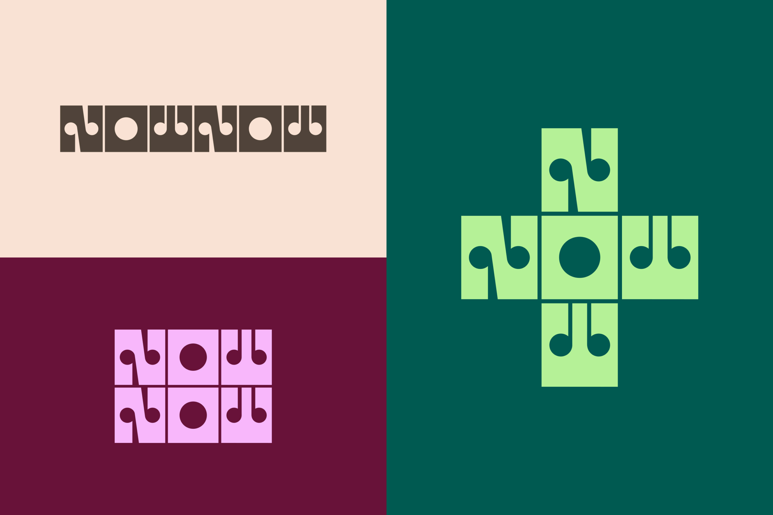Now Now Hotel Brand Identity | Saint-Urbain