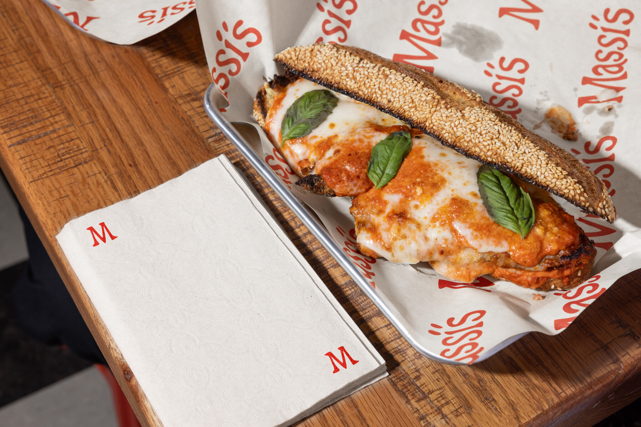Massis Italian Sandwich Shop Brand Identity | Saint-Urbain